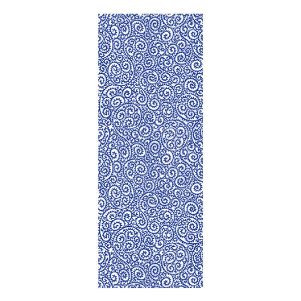 古伊万里の皿などによく見られる文様で、仏教美術の東伝と共に我国に伝わった蔓模様の唐草をモチーフに、蛸の足に似た模様で「蛸唐草」と洒落てみました。【注意事項】伝統工芸【注染】のため、お使い始めに汗や摩擦で色が移る場合がございますのでご注意くだ...