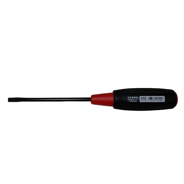 ※1〜2営業日以内に出荷（土日祝を除く）致します。■仕様先端：マグネット入り刃先：（−）5.5軸長(mm)：100全長(mm)：210■材質クロームバナジューム鋼、全身焼入で強靭な軸。黒クロームメッキ仕上げ