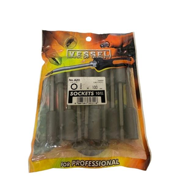 1〜2営業日以内に出荷予定（土日祝を除く）■特長コンピューター・OA機器・音響機器・VTR・光学機器などの小型・精密分野におけるねじ締め作業に対応する高精度ビットです。■仕様・規格 刃先：対辺8全長(mm)：100シャンク径(mm)：6.3...