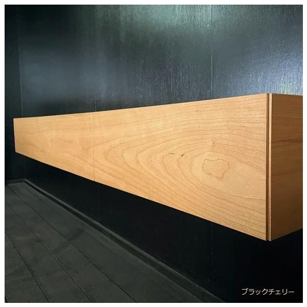 ※受注生産品です。商品の完成まで2ヶ月半程度お時間を頂いております。ご了承の上ご注文をお願いいたします。■商品名フロート　180TVボード　壁掛け■素材前板・側板・天板：天然木突き板（ウォールナット／オーク／ブラックチェリー）内部：黒シート...