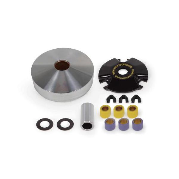 ●純正車両に取り付けることで、加速性能の向上と最高速アップが可能になるハイスピードプーリーキット■適合車種レッツ4/G(CA41A-100001〜/CA45A-100001〜)レッツ4/G(CA46A-100001〜)レッツ4パレット(CA...