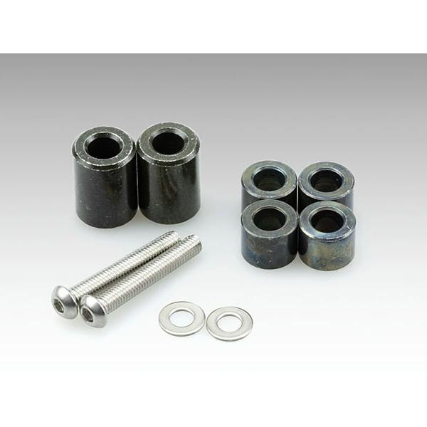 ●フェンダーレスキット 315-068とロングテールカウルを同時装着する際に必要となるボルト＆カラーセットです。フェンダーレスキットを装着する為のカラーと付属のウインカーステーを移動するためのカラー＆ボルトをセットにしました。これにより、バ...