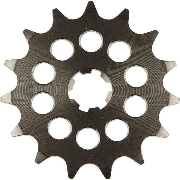 ●軽量かつ高い耐久性を誇るS45C（高炭素綱）を使用したフロント側（エンジン側）のスプロケットです。バネ下重量の軽減とフリクションロスの低減に効果を発揮します●スプロケットは消耗品です。一般走行時目安として約1000km走行ごとにスプロケッ...