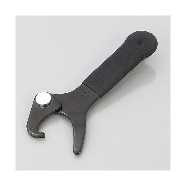 ●リヤショックの調整、ステムのネジ、マフラーフランジ部等のネジの締め外し専用工具。低価格でもプロ用工具として愛用されています。フックレンチはサイズフリーのフレキシブルタイプ。ピンスパナはサイズ固定式となっています。またピンスパナのグリップ部...