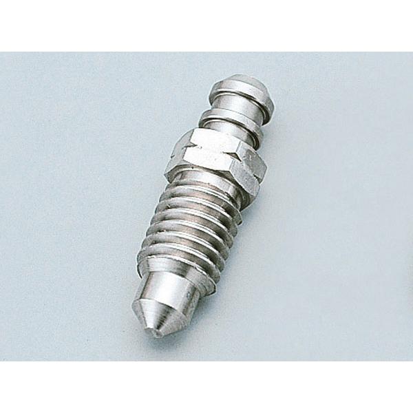 ●スチール製でサビやすいノーマルエアブリーダーを交換し固着等のトラブル防止とドレスアップが可能●ブレンボやNISSIN削り出しキャリパー等の高級なキャリパーには特にオススメ■仕様1個売りステンレス製■適合キャリパー：トキコキャリパー（一部）...