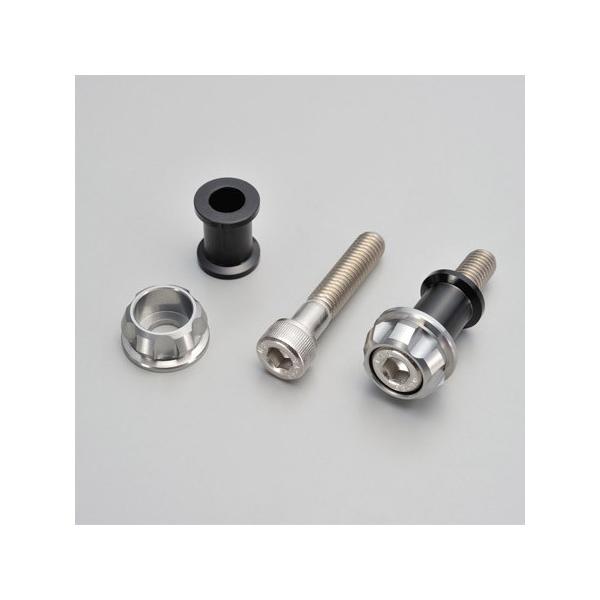 ●ドレスアップと積載性アップ！●2個入り・ステンレス製キャップボルトM8×40・・・2個付属・アルミ製ブラックアルマイトカラー・・・2個付属※ナットは付属しておりません。※使用状況によりボルトの長さが足りない場合は別途ご用意ください。※この...