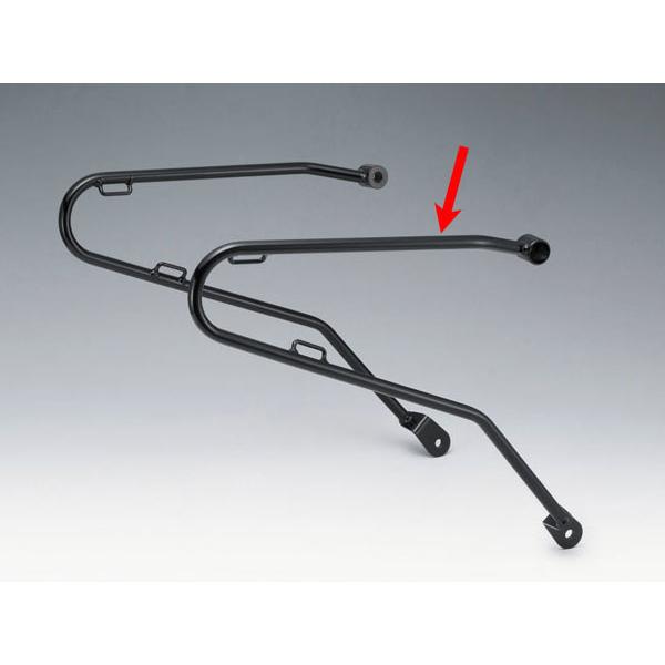 ●積載量を増やすサイドバッグを取り付ける際の必需品。タイヤへの巻き込み防止はもちろん綺麗にバッグを取りつけることが出来ます。左右別設定なので、使い勝手に合わせてお選び下さい。スチール製ブラック仕上げ■適合2016ｙ-BONNEVILLE T...