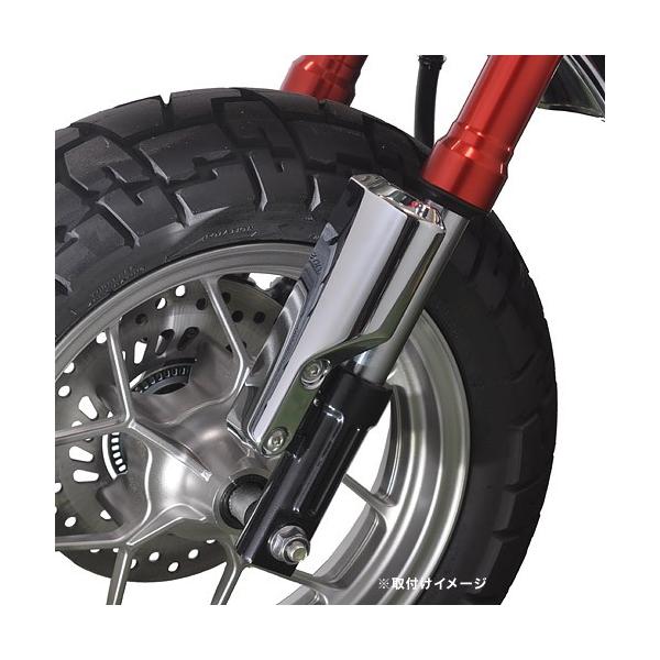 サイズ：H180×W60mmカラー：樹脂クロームメッキ材質：ABS樹脂備考：純正カバーと交換するタイプです。■適合ホンダ モンキー125 （2BJ-JB02 / 8BJ-JB03）※この商品はお取り寄せとなります。メーカー繁忙期のため、1ヶ...