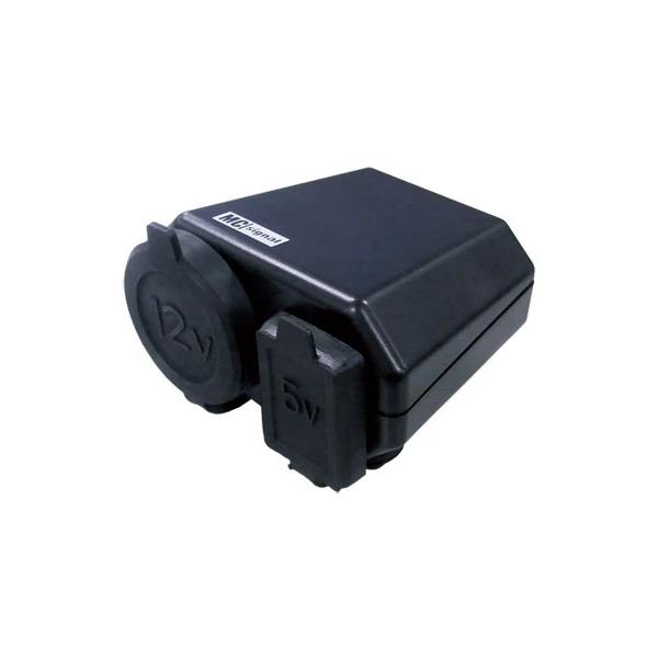 ●クルマ用のシガーソケット電源とUSBが同時にバイクで使える！●ハンドルクランプ付き！ハンドルに固定できる、ハンドルクランプが付属！●ヒューズ付き！過電流防止のヒューズ付きなので、安心して使える！●バイク専用安全設計！取り付けカンタン！ハン...