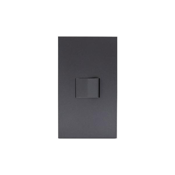 ■構成部材●WNS5002H 埋込スイッチC（3路）×1●WNS6001H 1コ用プレート（マットグレー）×1●WNS3730 スイッチ用ワンタッチ取付枠×1