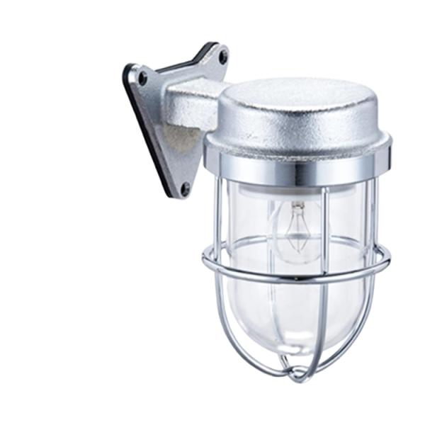 最大適合電球：白熱クリプトン電球25型までサイズ　　　：幅129mm　高164mm本体材質　　：真鍮・青銅鋳物グローブ　　：透明樹脂ソケット口金：E17本体重量　　：1.1kg付属品　　　：無・ランプ別売