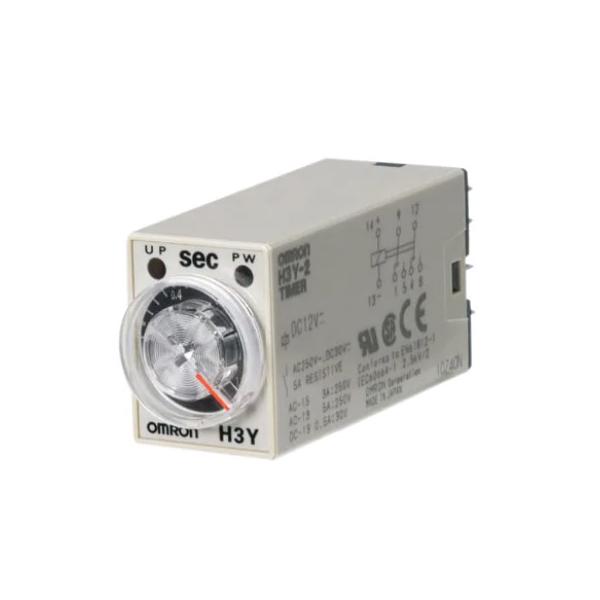 ソリッドステート・タイマ 出力 限時リレー 2c, 限時動作/自己復帰,  8ピンソケット