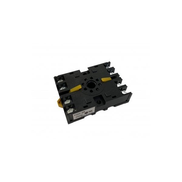 表面接続 ソケット 8ピン用 M3.5ネジ端子 DINレール取付可能