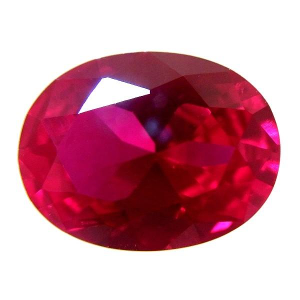 商品番号：gs-sp-3876素材　　：合成ルビー(Synthetic ruby)商品名　：オーバルカット　ルースサイズ　：約6x8mm■備考※お使いのブラウザにより色合いなど若干異なる場合があります。※天然由来の傷・ヒビ・欠け・付着物など...