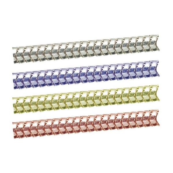 シルバーチェーン/スネークチェーン/作品製作や修理に不可欠！シルバー925銀AGを使ってワンランクアップしませんか！完成品（ネックレス）1本〜、切売1ｍ〜の販売です。他のサイズもご用意できますのでお問合せください！デザインや素材にあわせて選...