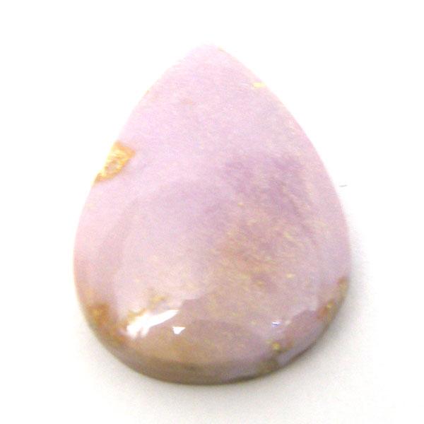 フォスフォシデライト(Phosphosiderite) カボションフォスフォシデライトは、バリサイトグループに属する鉱物です。鉄イオンを含むことで紫色になります。優しいラベンダー色から、癒し効果が高いと言われています。和名は「斜燐鉄鉱（しゃ...