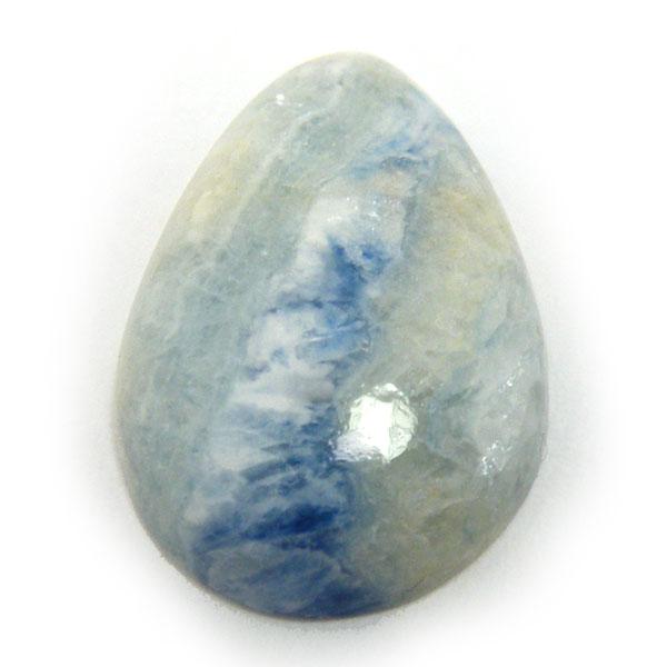 商品番号：st-st-721素材：ブルーシェーライト(Blue Scheelite)商品名：カボション/1点ものサイズ：約 19.2x13.2x4.1mm■取扱方法※お使いのブラウザにより色合いなど若干異なる場合があります。※天然由来の傷・...