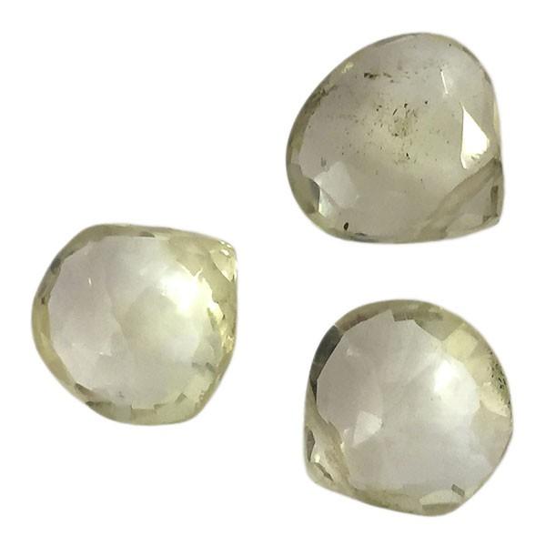 天然石スモーキーシトリンのカットビーズ。ブレスレット・ネックレス製作、ピアス製作などにお勧めです！