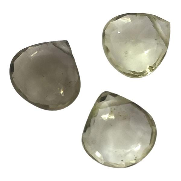 天然石スモーキーシトリンのカットビーズ。ブレスレット・ネックレス製作、ピアス製作などにお勧めです！