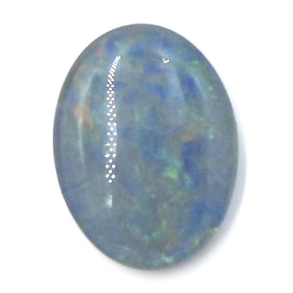 素材　：トリプレットオパール(Triplet opal) 商品名：オーバルカボションサイズ：約12x16x4mm《こちらは加工工場から直送につき、お届けまでに1〜3週間程度要します。》※1点限定です。 ※時間差で売り切れの場合がございます。