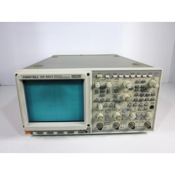 付属品：本体のみ外観状態：汚れ少ない、破損あり、日焼け少ない表示状態：液晶洩れなし、文字欠けなし動作確認：波形表示は正常だが表示不安定になるその他備考：4ch　200MHz　現状品/ジャンク品ハンドル欠損　電源スイッチ故障上記内容を確認の上...