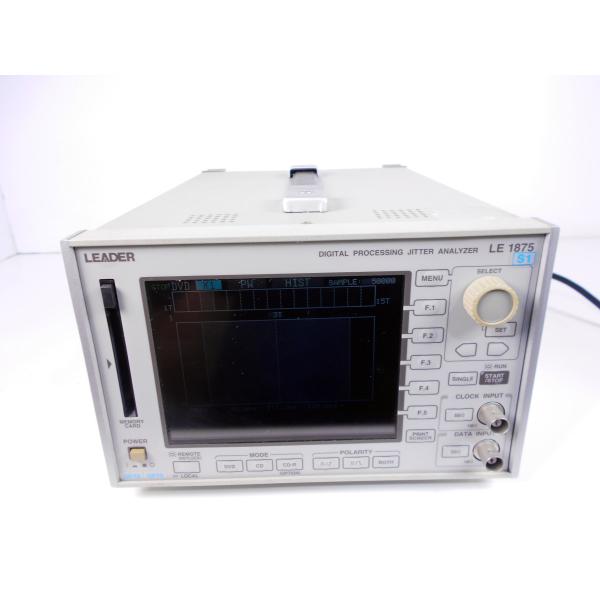 付属品：取説、電源ケーブル外観状態：汚れ少ない、破損無し、日焼け少ない表示状態：液晶洩れなし、文字欠けなし動作確認：通電確認済みオプション：72(GP-IB)、75(対応クロック周波数27MHz)ご必要に応じて対応致しますので、お気軽にお問...