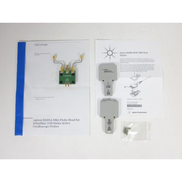 付属品：本体、取説、SMAプローブヘッドサポート（N5380-64701　取付けネジ付き）外観状態：汚れ少ない、破損無し動作確認：現状品ご必要に応じて対応致しますので、お気軽にお問合せ下さい（但し、弊社で確認できる範囲に限ります）【関連キー...