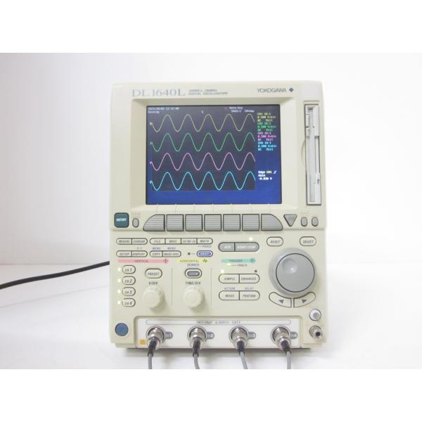 付属品：本体、取説、CD、パッシブプローブ（7009 60）×4、電源ケーブル、記録紙、ソフトケース、前面カバー外観状態：汚れ少ない、破損無し、日焼けあり表示状態：液晶洩れなし、文字欠けなし動作確認：簡易動作確認済みその他備考：4ch　20...