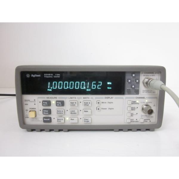 付属品：本体のみ外観状態：汚れ少ない、破損無し、日焼け少ない表示状態：液晶洩れなし、文字欠けなし動作確認：簡易動作確認済みその他備考：0.1Hz〜3GHzオプション：010（高安定タイムベース）、030（3GHz入力チャネル2）ご必要に応じ...