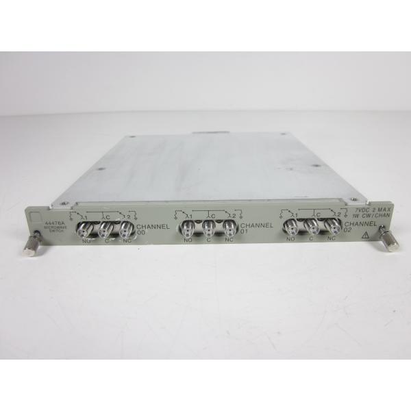 付属品：本体のみ※簡易検査用機器は付属致しません外観状態：汚れ少ない、破損無し、日焼け少ない動作確認：通電確認済みその他備考：3488A/3499用　3ch　DC〜18GHz【インピーダンス】50Ω　【コネクタ】SMAHP　エイチ・ピー　ヒ...