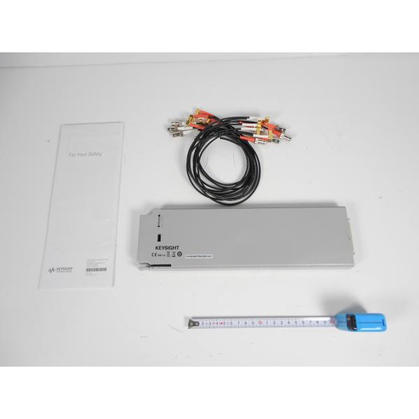 付属品：本体、取説、SMB L型-BNCケーブル×10※簡易検査用機器は付属致しません外観状態：汚れ少ない、破損無し、日焼け少ない動作確認：通電確認済みその他備考：34970A/34972A用2GHzデュアル1：4 　50Ωご必要に応じて対...