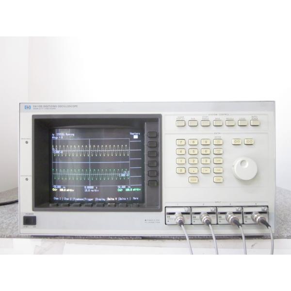 付属品：本体、54002A（50 Ω BNC入力モジュール）×4、取説（PDF　英文）外観状態：汚れ少ない、破損無し、日焼け少ない表示状態：液晶洩れなし、文字欠けなし動作確認：簡易動作確認済みその他備考：4ch　1GHzご必要に応じて対応致...