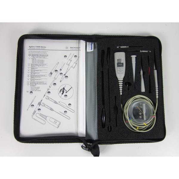 付属品：本体、取説、ケース、ワニ口グランドリード、ソケットグランドリード、デュアルリードアダプタ、ピン付きブラウザ、グラバー、SMTグラバー×2、プローブチップ、その他アクセサリ外観状態：汚れ少ない、破損無し、日焼け少ない動作確認：現状品ご...