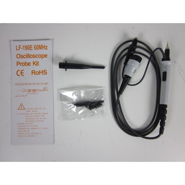 付属品：本体、プローブチップ類※簡易検査用機器は付属致しません外観状態：汚れ少ない、破損無し、日焼け少ない動作確認：簡易動作確認済みその他備考：60MHz　10:1(10MΩ)/1:1(1MΩ)ご必要に応じて対応致しますので、お気軽にお問合...