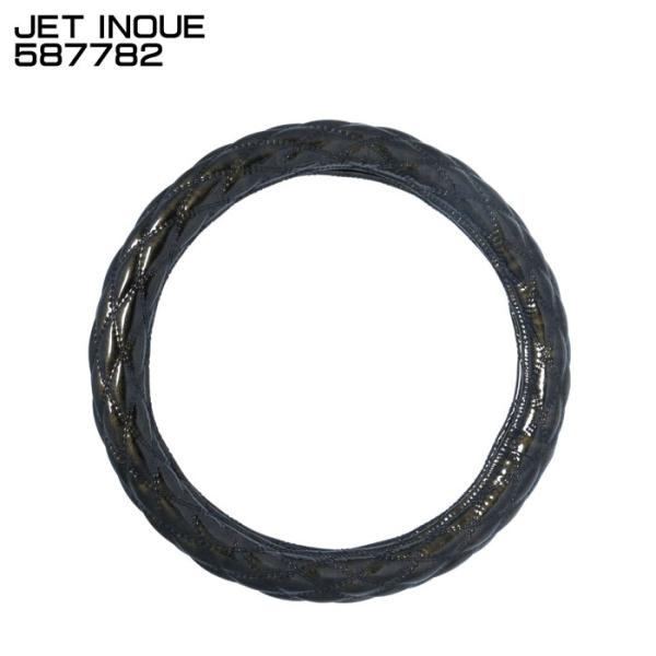 ◆━◇━◆━◇━◆━◇━◆━◇━◆━◇━▼メーカー名ジェットイノウエ （JET INOUE）▼メーカー品番587782▼管理番号jet-587782▼商品名ジェットイノウエ JET INOUE 587782 ハンドルカバー ブラック／黒糸 ...