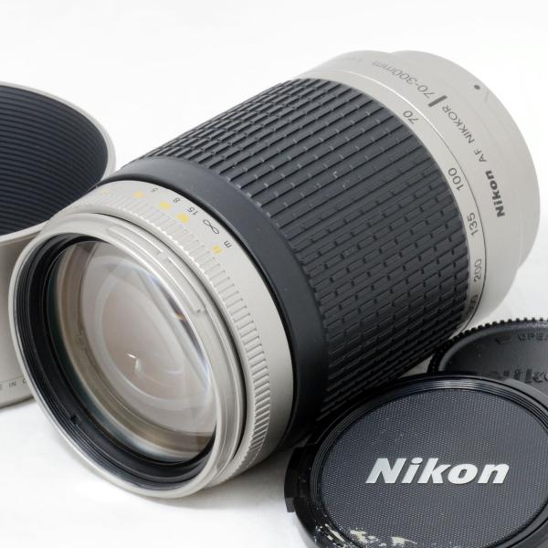 Nikon ニコン AF NIKKOR 70-300mm F4-5.6 Gフルサイズ機にも対応可能な高倍率望遠ズームレンズ！コンパクトで携帯性が良くとても軽量で使い勝手が良いんです！入門用の望遠レンズとしても最適です！☆外観コンディション☆...