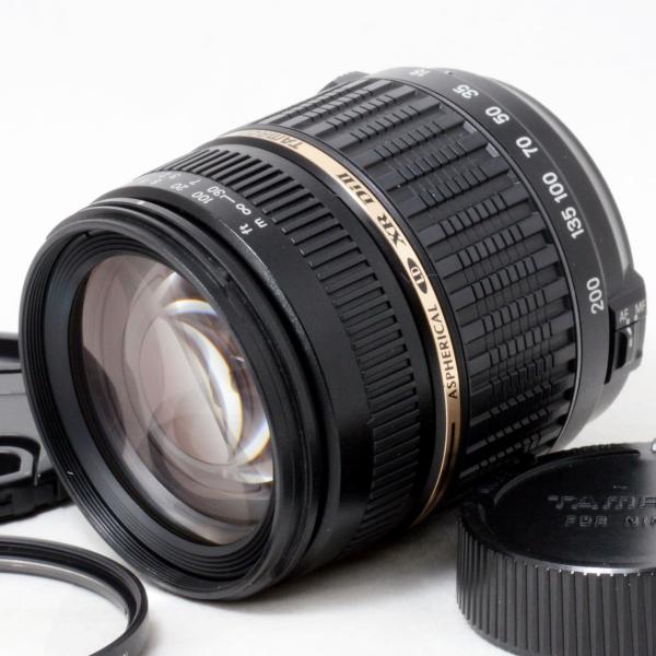 TAMRON タムロン AF 18-200mm F3.5-6.3 XR DiII MACRO ニコン用 A14広角18mm〜超望遠200mmまでこれ一本でカバー！普段撮りから遠景撮影まで対応可能！遠近でレンズ交換が不要な上幅広い機種でご使用...