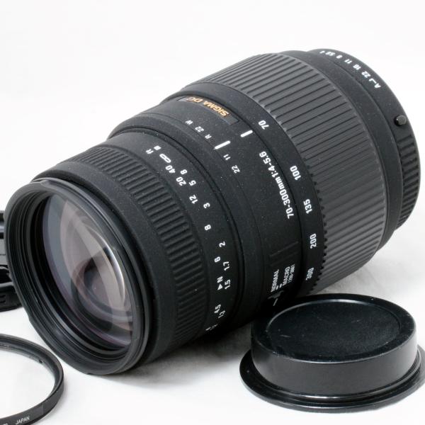 SIGMA シグマ 70-300mm F4-5.6 DG MACRO ペンタックス用ペンタックスKマウント用超望遠レンズ！ペンタックス製デジタル一眼レフカメラに対応！超望遠300mmなのに簡易的なマクロ撮影も可能！しかもフルサイズ機にも対応...