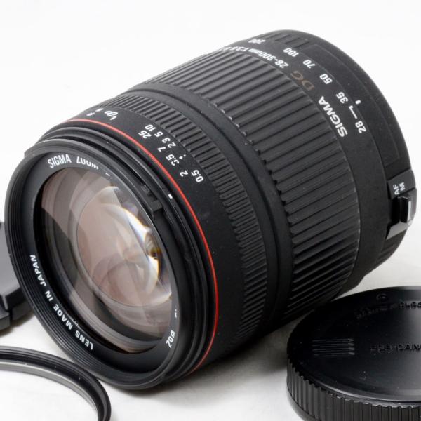 SIGMA シグマ ZOOM 28-300mm F3.5-6.3 DG MACRO キヤノン用キヤノンEFマウント用高倍率望遠ズームレンズ！フルサイズ機・APS-C機の両方で使用可能！広角28mm〜超望遠300mmまでこれ一本でカバー！MA...