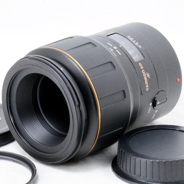 TAMRON タムロン SP AF 90mm F2.8 MACRO キヤノン用 172E 単焦点レンズ開放値2.8と明るいので光量が少ない室内でも撮影がしやすいレンズです！自然なボケ味を生かした撮影もカンタン！フルサイズ機にも対応しています...