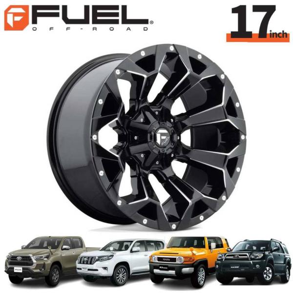 [ ブランド ] FUEL OFFROAD フューエルオフロード[ 商品内容 ] 17インチアルミホイール 1本[ ホイールサイズ ] 17×9J 6H 135 / 139.7 -12 CB106.1[ カラー ] マットブラックミルド[ ...