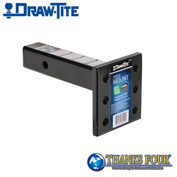 [ ブランド ] Draw-Tite ドロータイト[ 商品内容 ] クラス3 Class3 ピントルフック 取り付けプレート[ 商品詳細 ] 2インチ角 [ 適合車種 ] 汎用[ メーカー品番 ] 63056[ 出荷品番 ] DT63056