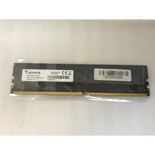 ADATA PC4-2400T-UA7-11 8GB DDR 4デスクトップ用メモリ 288ピン DDR4-19200 8GB DDR4 DESKTOP RAM容量:8GBタイプ:288ピン ddr4 Non-ECCメモリ/ECC無しデスク...
