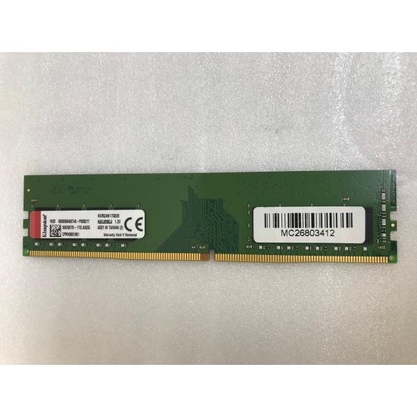 KINGSTIN KVR24N17S8/8 PC4-2400T 8GB DDR4-19200 8GB DDR4デスクトップ用メモリ 288ピン ECC無しメモリ DDR4 DESKTOP RAM 8GB容量:8GBタイプ:288ピン ddr...