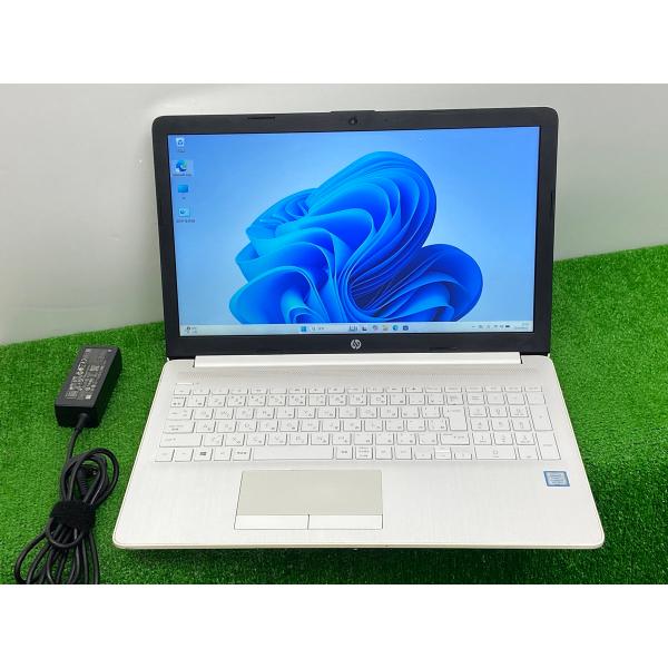 hp laptop 15-da0xxx i5第8世代 ノートPC中古 インテル Core i5 8250U メモリ8GB SSD256GB 15.6 フルHD HP ノートパソコン 中古■ OS:Windows 11 HOME (64bit...