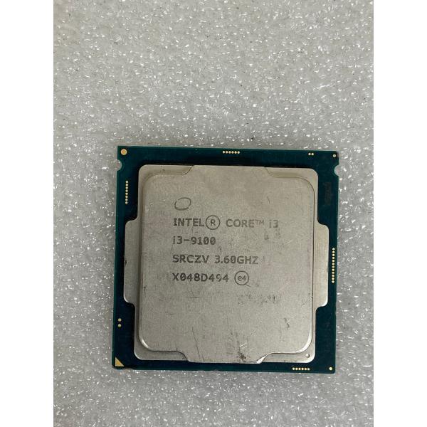 CPU インテル Core i3-9100 3.60GHz SRCZV LGA1151  core i3 第9世代 プロセッサー Intel Core i3 9100  中古 動作確認済み商品状況:中古動作確認済み抜き取り品ですのでグリス等...