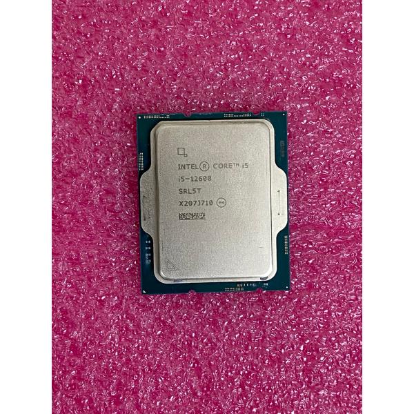 CPU インテル Core i5-12600 SRL5T INTEL CORE i5第12世代 プロセッサー Intel Core i5 12600T LGA1700 i5-12th gen processor 中古商品状況:中古動作確認済...