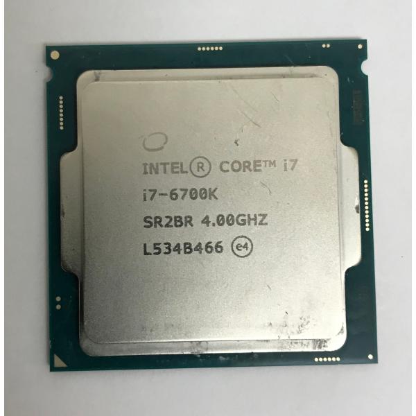 CPU インテル Core i7-6700K 4.00GHz SR2BR　LGA1151  Intel Core i7 6700K 中古 プロセッサー 中古動作確認済み商品状況:中古動作確認済み抜き取り品ですのでグリス等で汚れている場合があ...