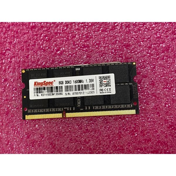 KingSpe DDR3-1600 8GB DDR3 ノートパソコン用メモリ DDR3 LAPTOP-RAM 204ピン ECC無し DDR3 LAPTOP RAM容量:8GBタイプ: 204ピン Non-ECC/ECC無しメモリDDR3 ...
