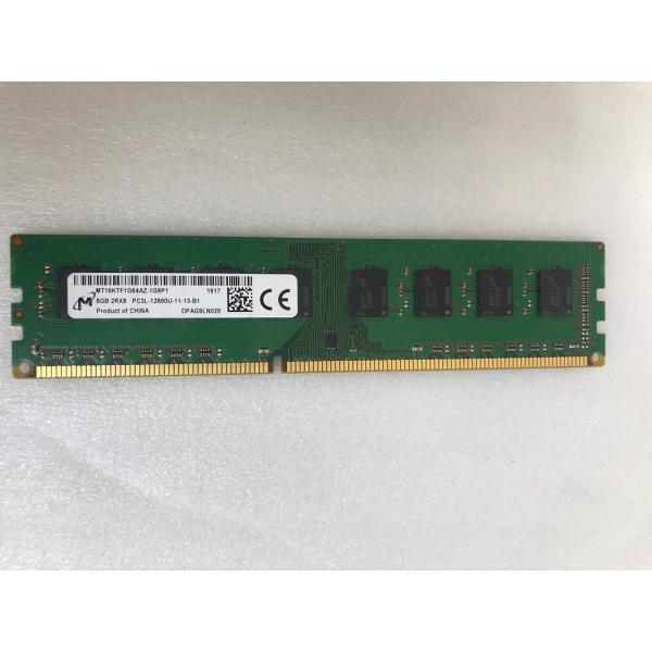 MICRON PC3L-12800U 8GB DDR3L 1600 8GB デスクトップ用 メモリ 240ピン  ECC無し DDR3L 8GB DESKTOP RAM 中古動作確認済み容量:8GBタイプ:240ピン ddr3L Non-E...